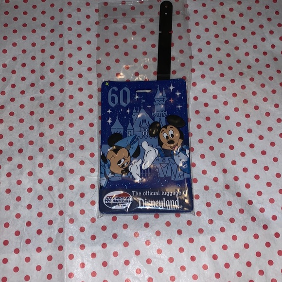 Disney | Other | Authentic Official Disneyland Resort Luggage Tag ...
